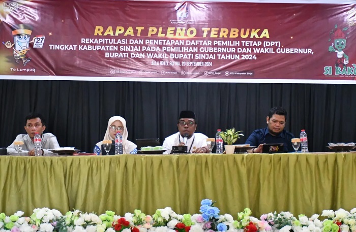 KPU Sinjai tetapkan Jumlah DPT pada Pilkada Serentak 2024 KPU Sinjai tetapkan Jumlah DPT pada Pilkada Serentak 2024
